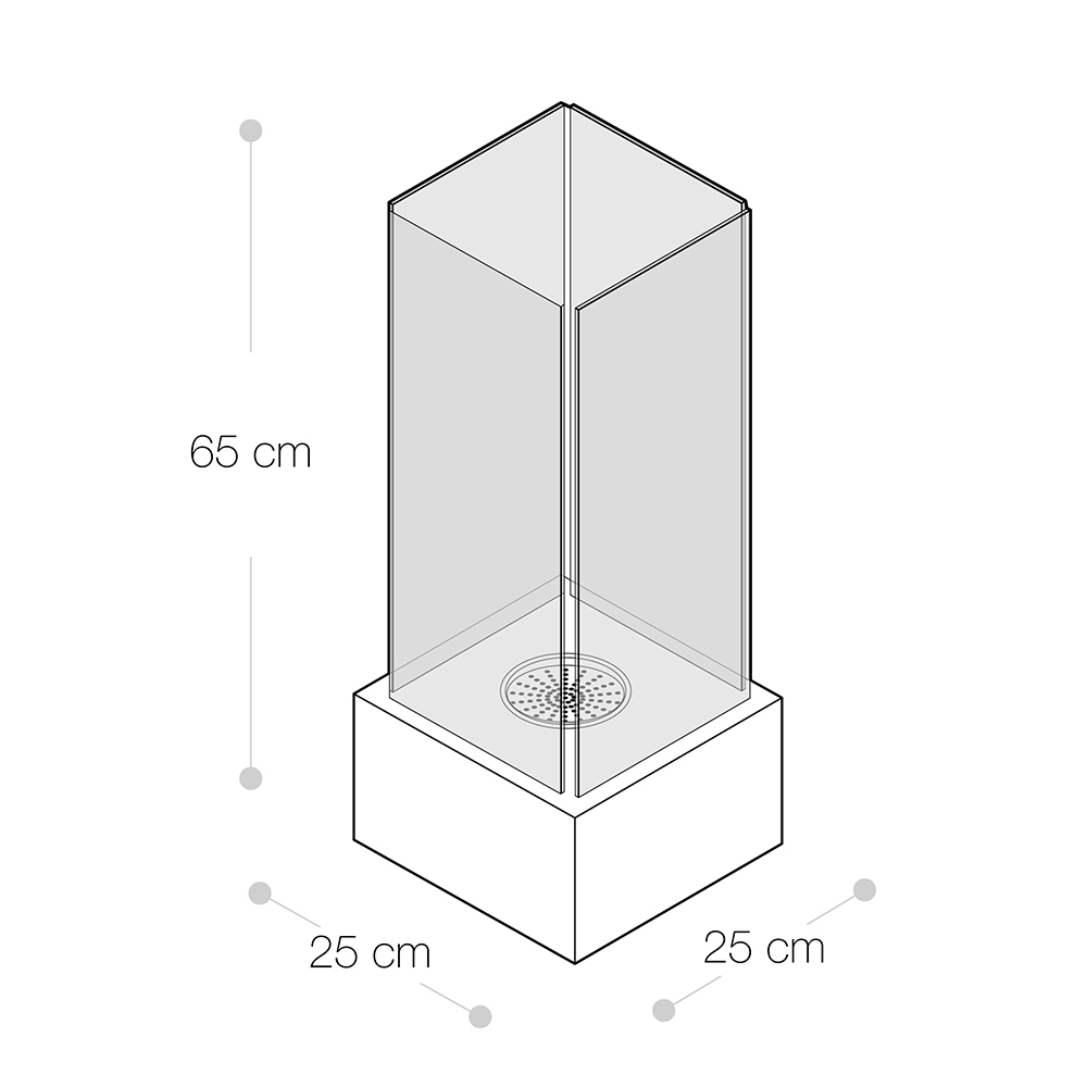 Semineu de pardoseala cu bioetanol cu baza metalica neagra