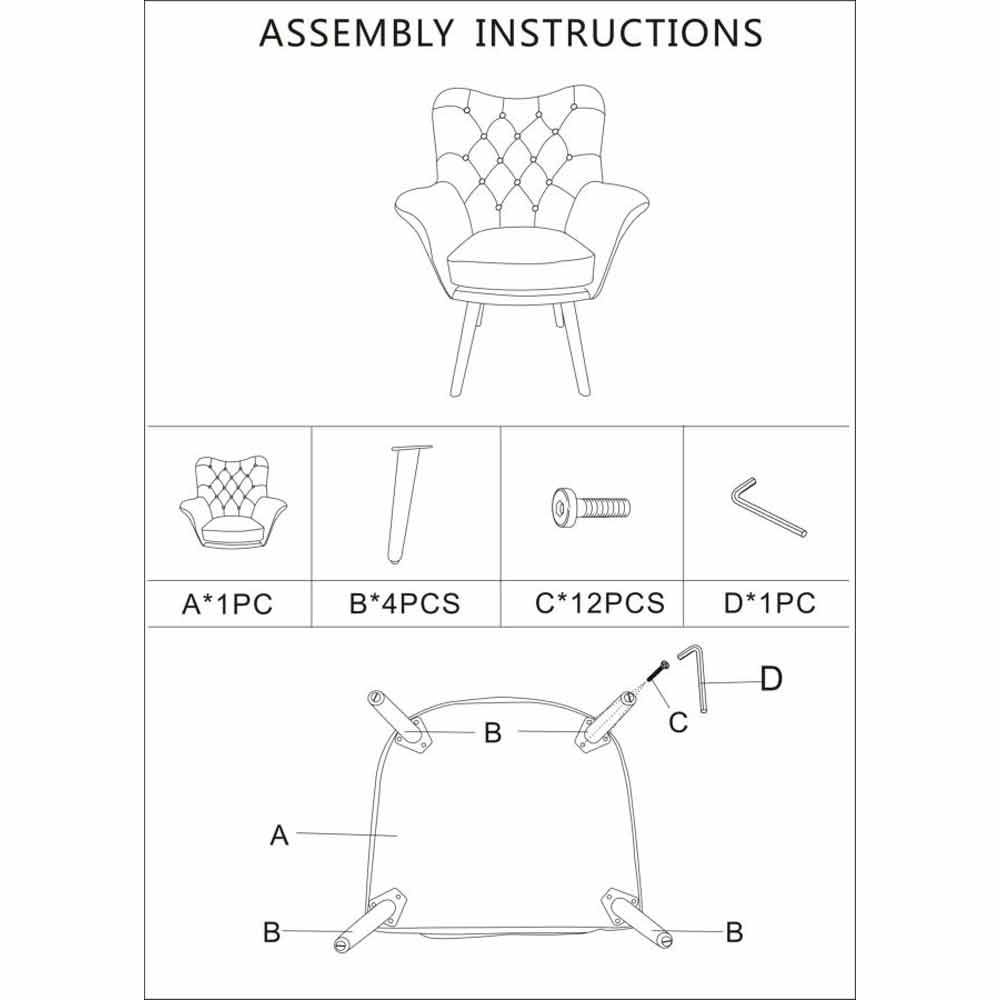 Fotoliu Patchwork colorat Modeno Design din țesătură și lemn