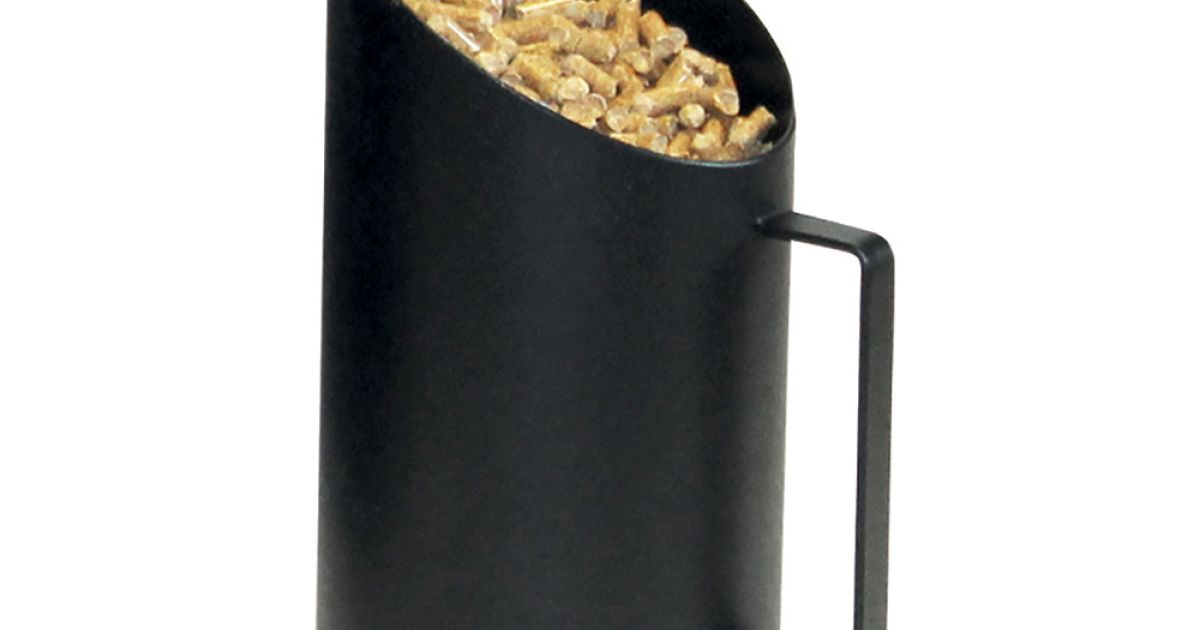 Urcior pentru dozarea peletei cu maner metalic