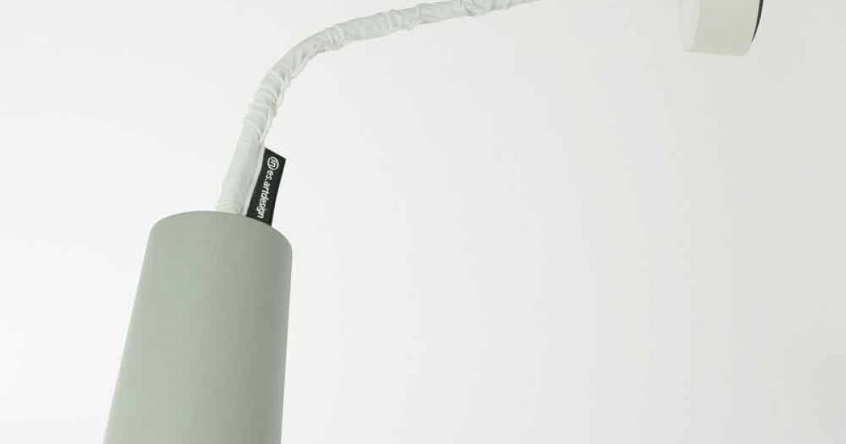 Lampă de proiectare In-es.artdesign Vopsea cu ciment vopsit