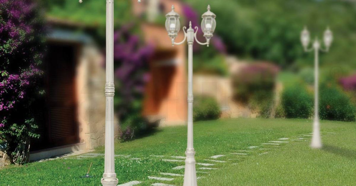 Lampă 2 lumini din Aluminiu și Policarbonat Fabricat în Italia