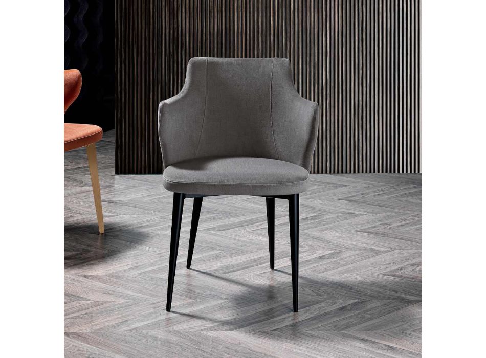 Fotoliu elegant de sufragerie cu design modern colorat