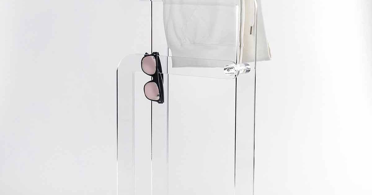 Design rack prosop de baie din plexiglas PMMA: Zanica