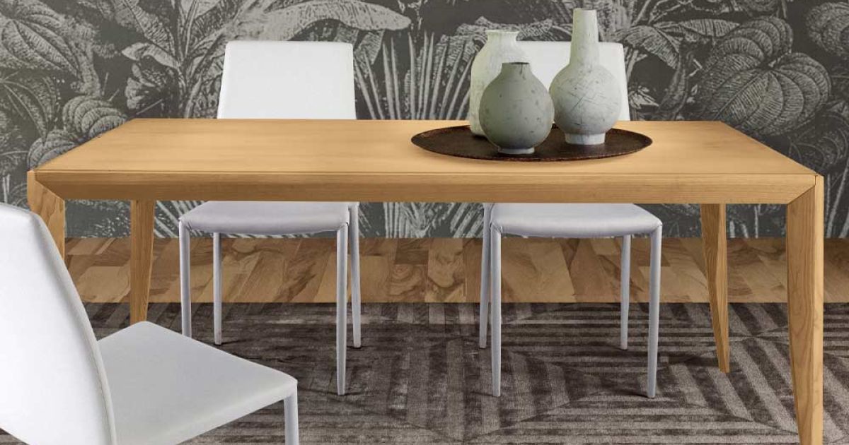 Masa extensibila din lemn masiv de frasin